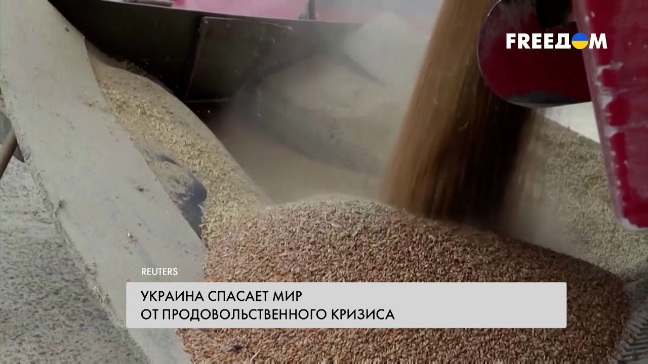 Экспорт зерна Украина спасает мир Youtube