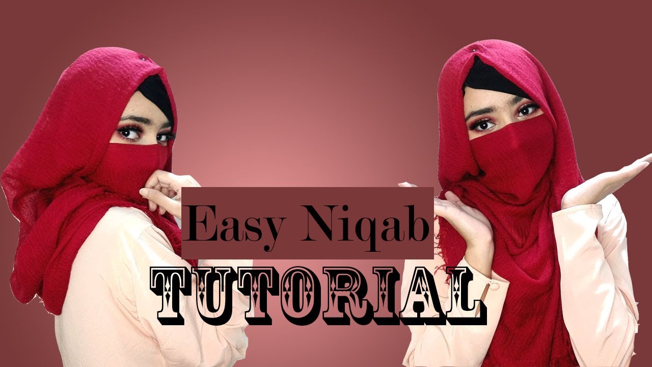 Easy niqab tutorial ||Eshrat Jahan - YouTube