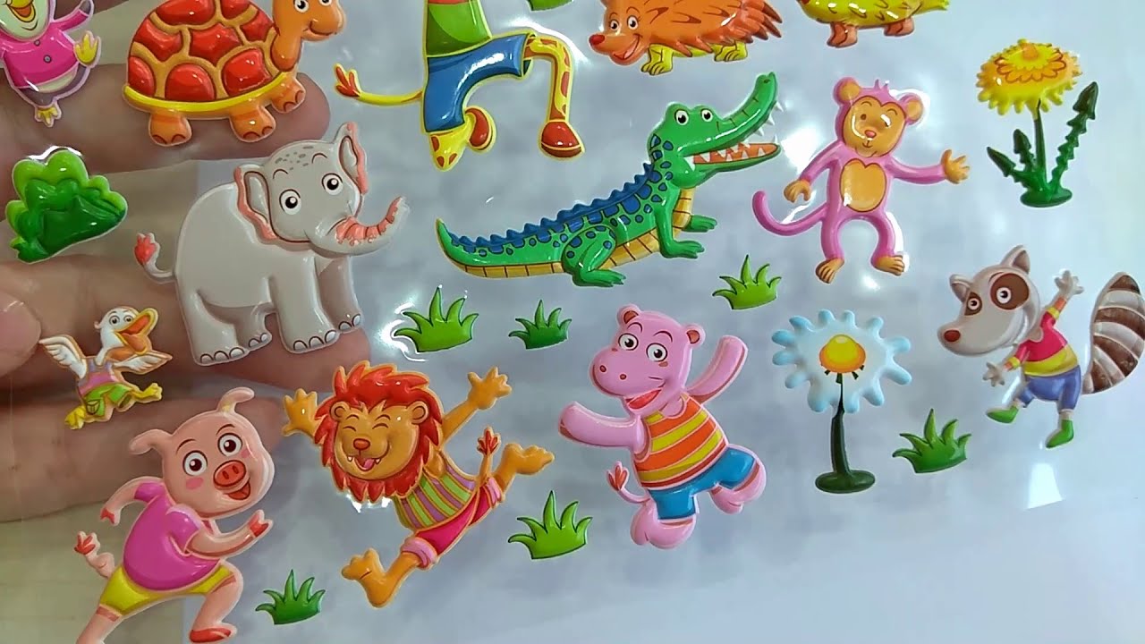 Câu chuyện sticker về thú rừng thi nhau tập thể dục buổi sáng có gì vui ...