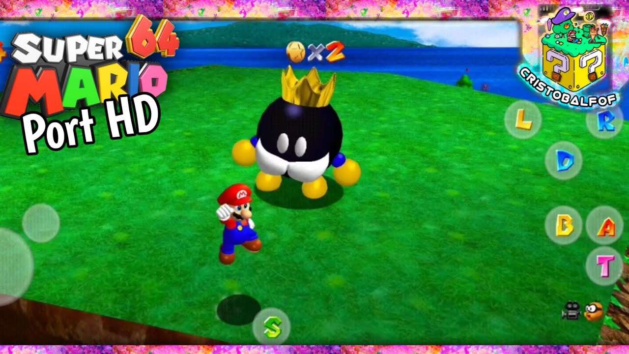 Super Mario 64 Hd Port De Android Cristobalfof Games Youtube