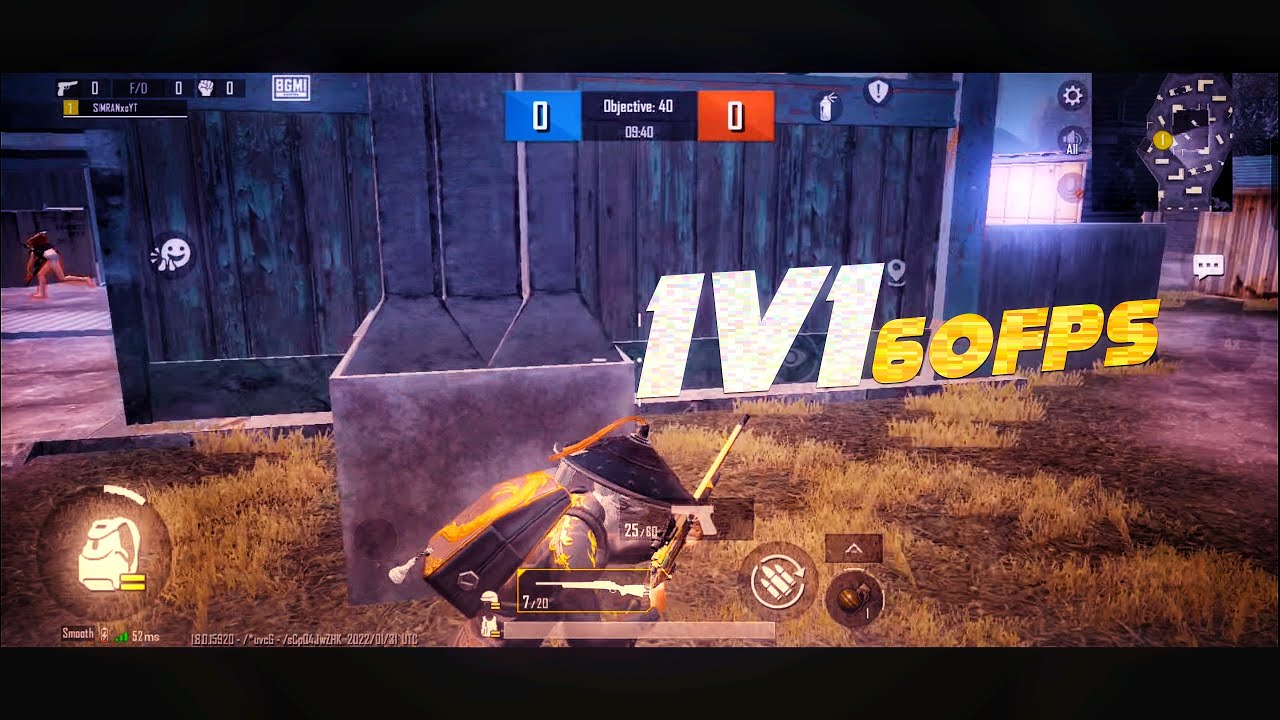 1v1 with conqueror player 720p 60fps ! - YouTube