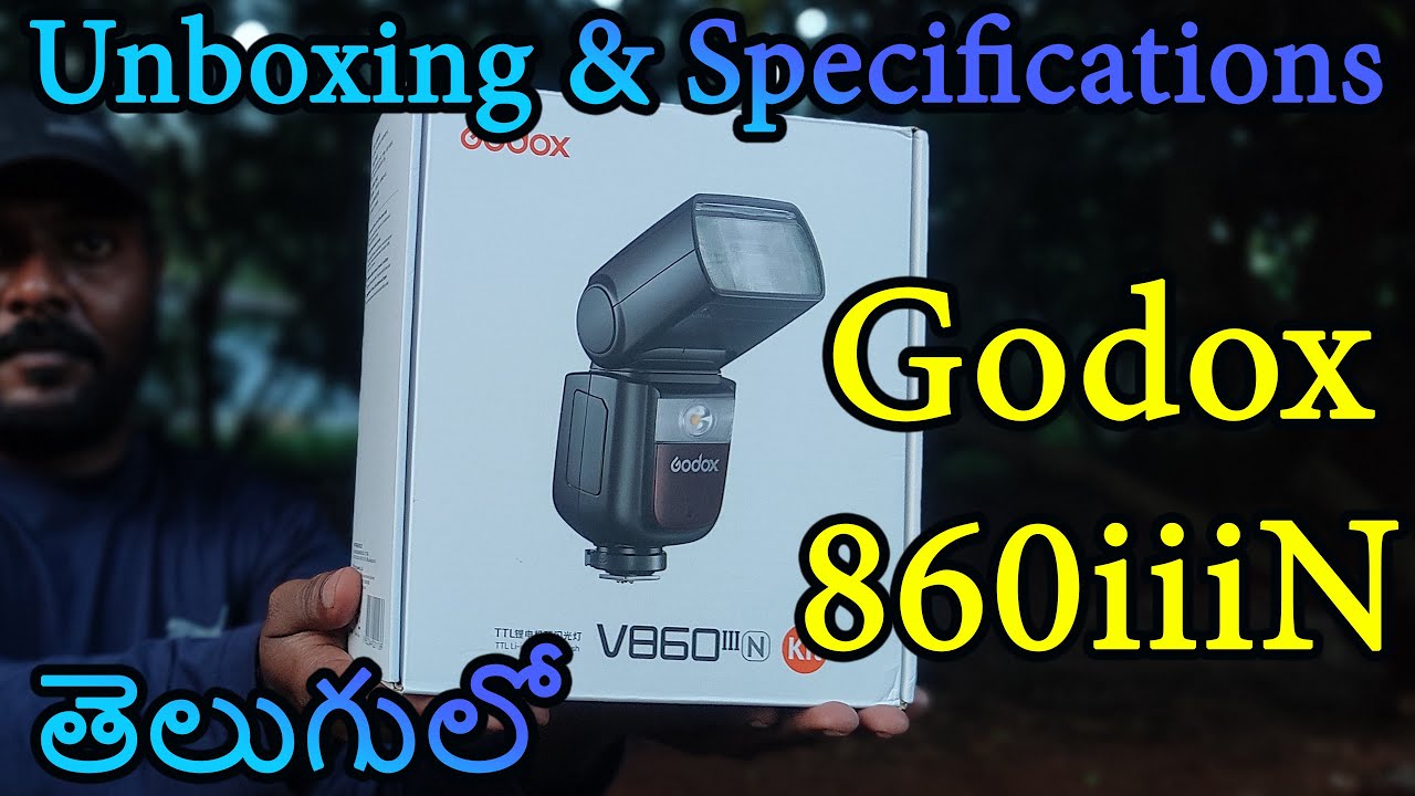 Godox TTL V860 iiiN Flash | First Impressions | I-TTL | LED | 2.4GHz ...