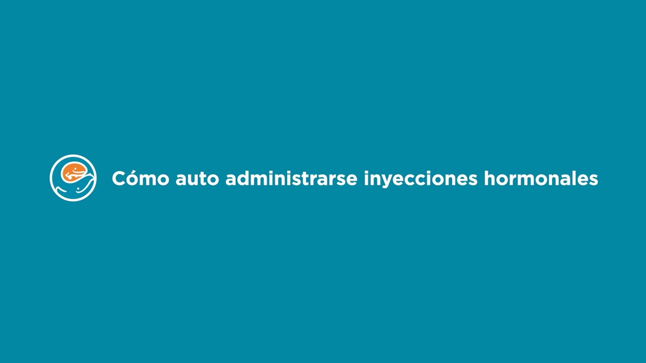 Cómo auto administrarse inyecciones hormonales (Giving Yourself ...