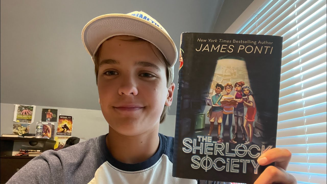 Unboxing The Sherlock Society- By James Ponti - YouTube
