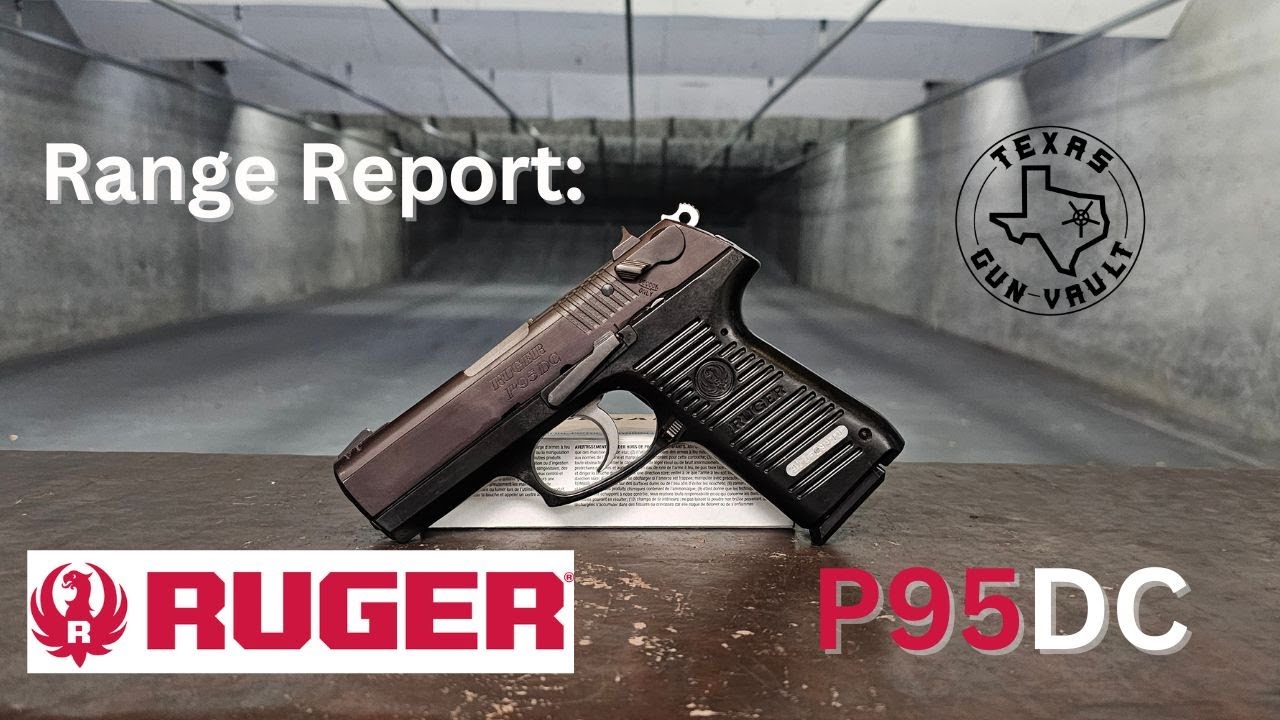 Range Report: Ruger P95DC (w/ decocker) - YouTube