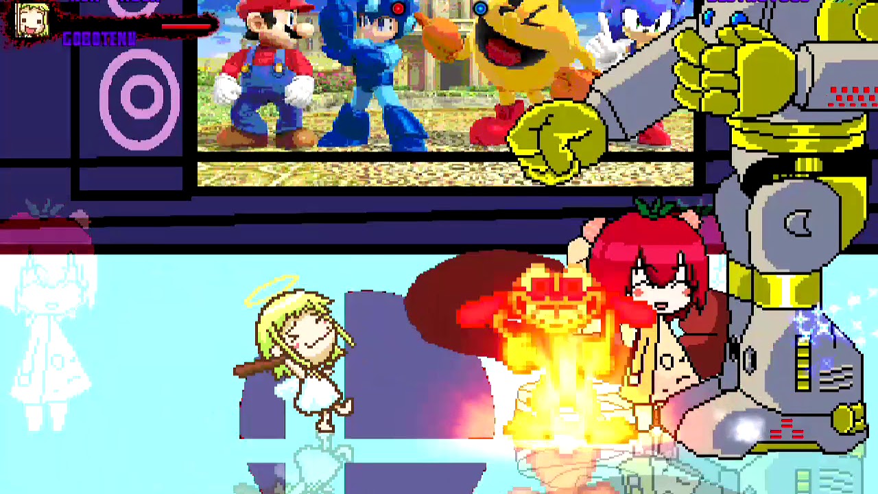 Mugen Request Ren Hoek,Pizza,Gobotenn & R.O.B vs Destroyous - YouTube