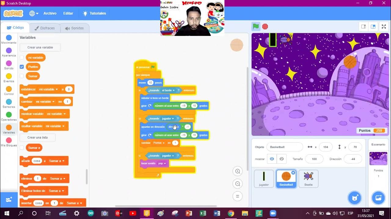 PinBall Scratch 2 Prof. Gelvin "Mayaland" - YouTube