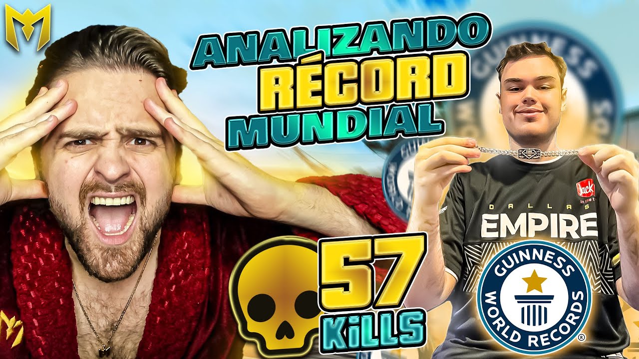 REACCIONANDO/ANALIZANDO | SCUMMN | WORLD RECORD *57 KILLS* SOLO VS ...