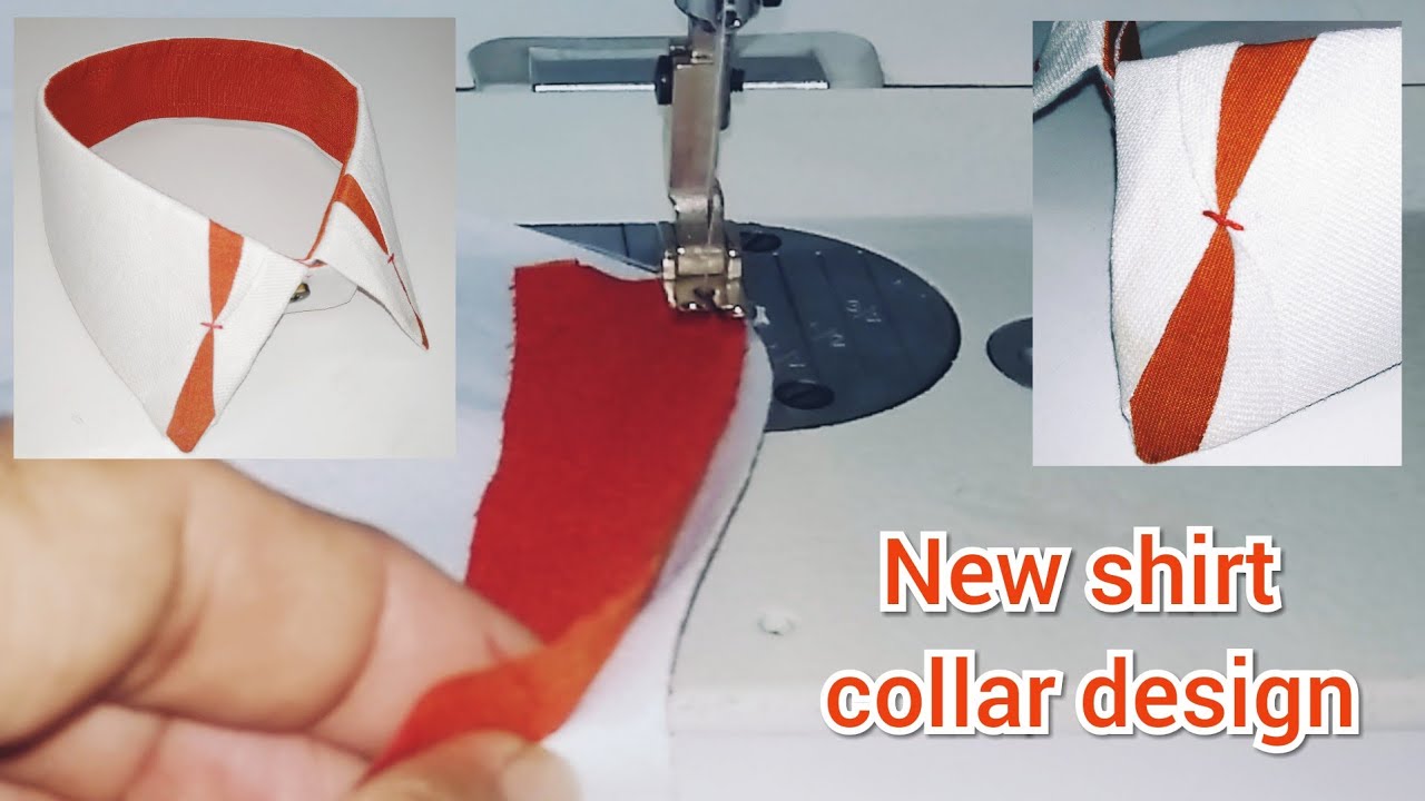 Latest shirt collar stitching | how to making shirt collar pattern ...