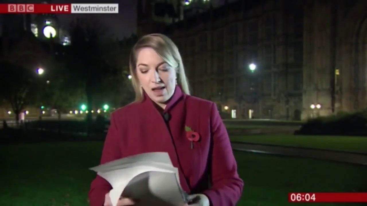 Repórter interrompida por gemido | BBC Breakfast Emma Vardy interrupted ...