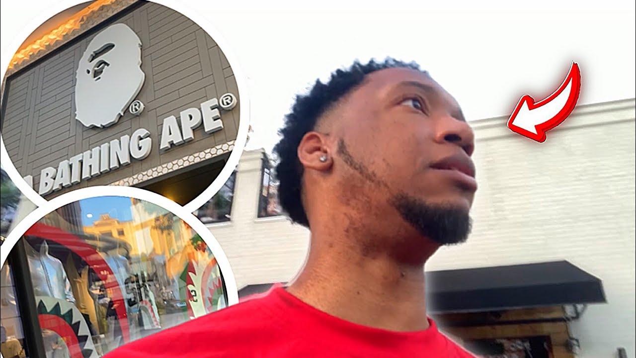I WENT TO THE BAPE STORE IN ATLANTA & THIS HAPPENED… / DAY IN THE LIFE ...