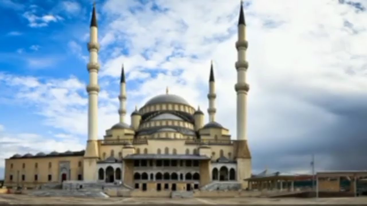 The capital of Turkey, Ankara, rises on the steep slope of the banks of ...