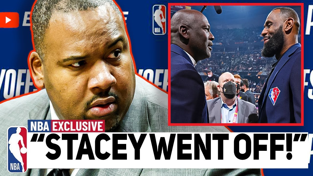 Stacey King GOES OFF On LeBron During Live Broadcast - YouTube