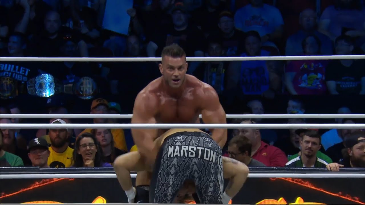 Cage Of Agony vs Jay Marston, Kevin Gutierrez & Solomon Tupu AEW ...