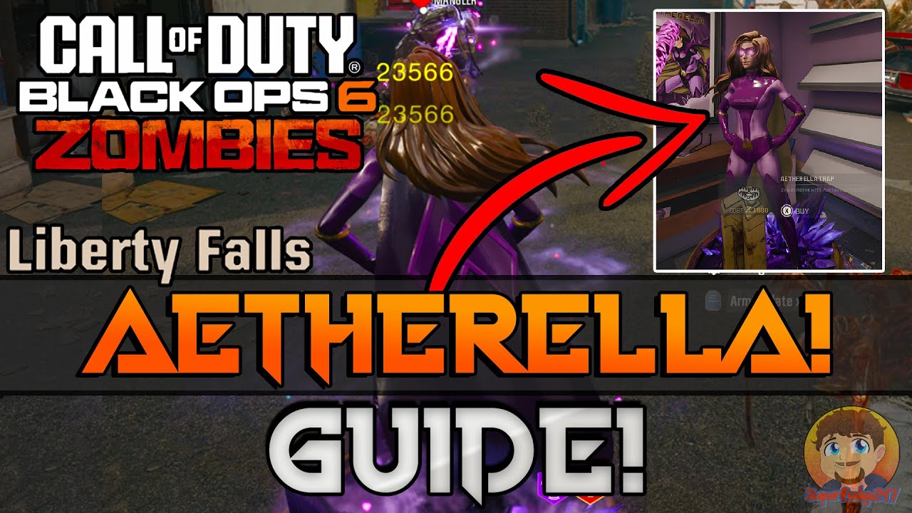 Black Ops 6 Zombies: Liberty Falls! Aetherella! STEP BY STEP GUIDE ...