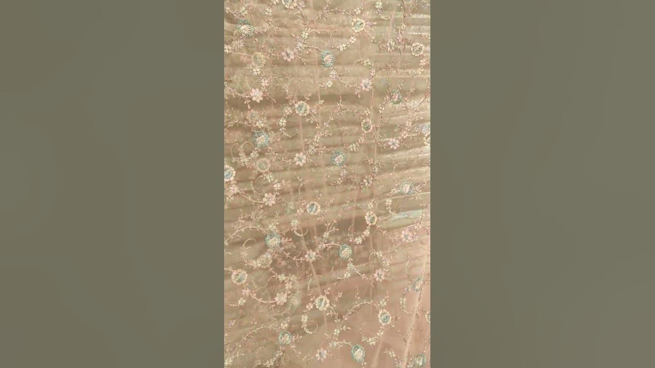 Glamorous Mirror Work Fancy Sarees Sharee Gallery Party Sraee Indian Party Sraee Biyer