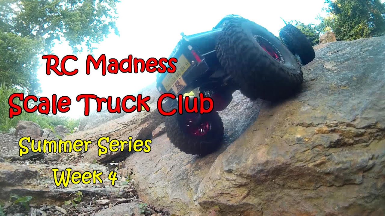 RC Madness Scale Truck Club, Crawler Comp (Summer Serie Week 4) - YouTube
