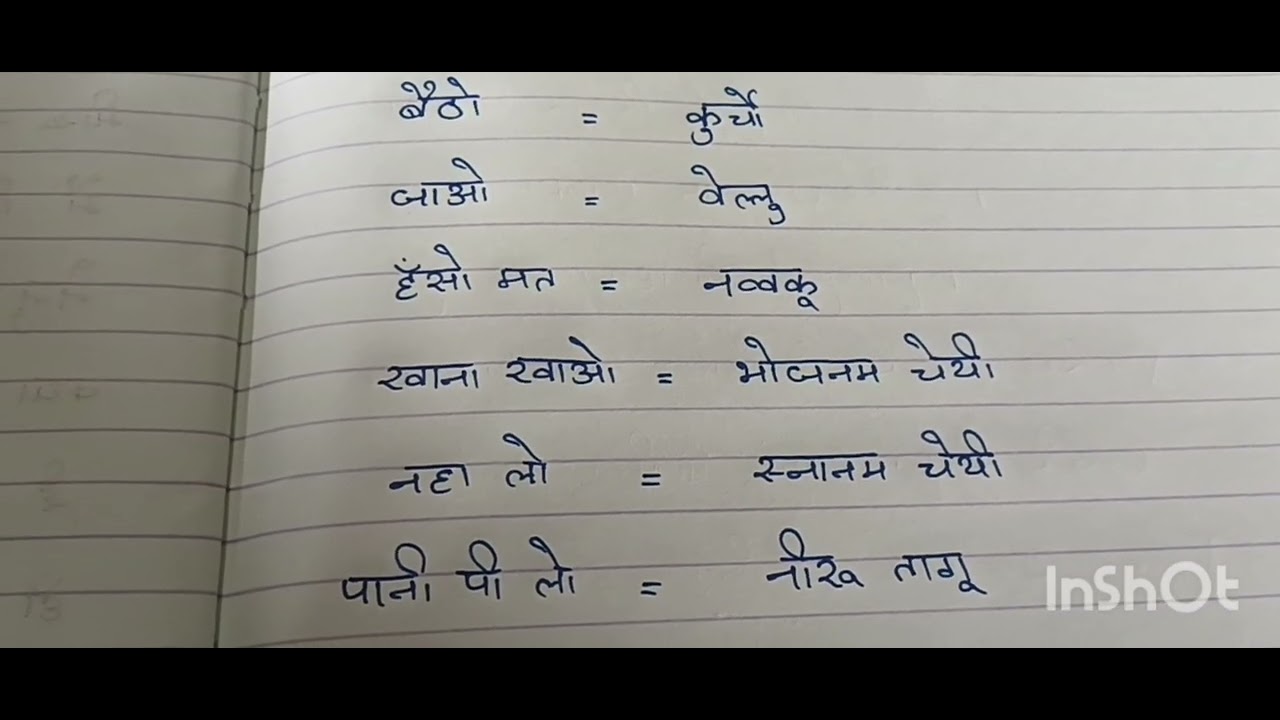 Basic Telugu Sentences Basic Words Learn Telugu Through Hindi Easy basic-telugu-sentences-basic-words-learn-telugu-through-hindi-easy