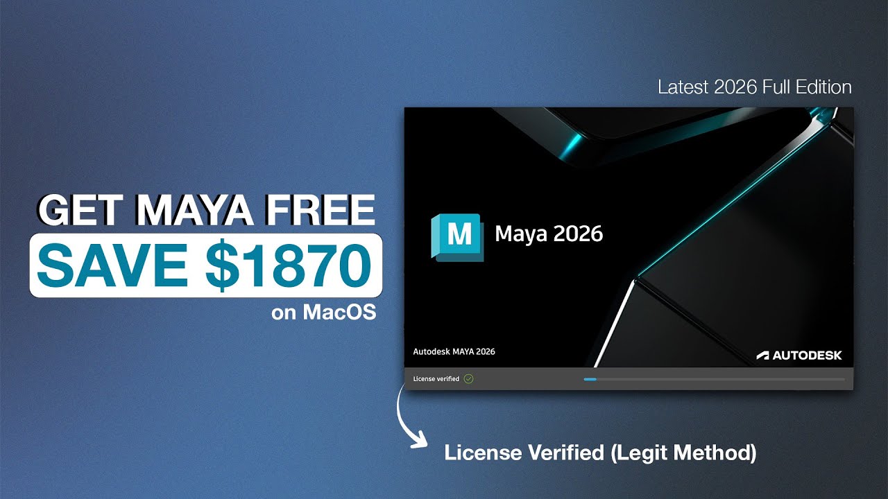 Stop Paying for Maya! The Complete Guide to Getting Maya 2026 Free on MacOS - YouTube