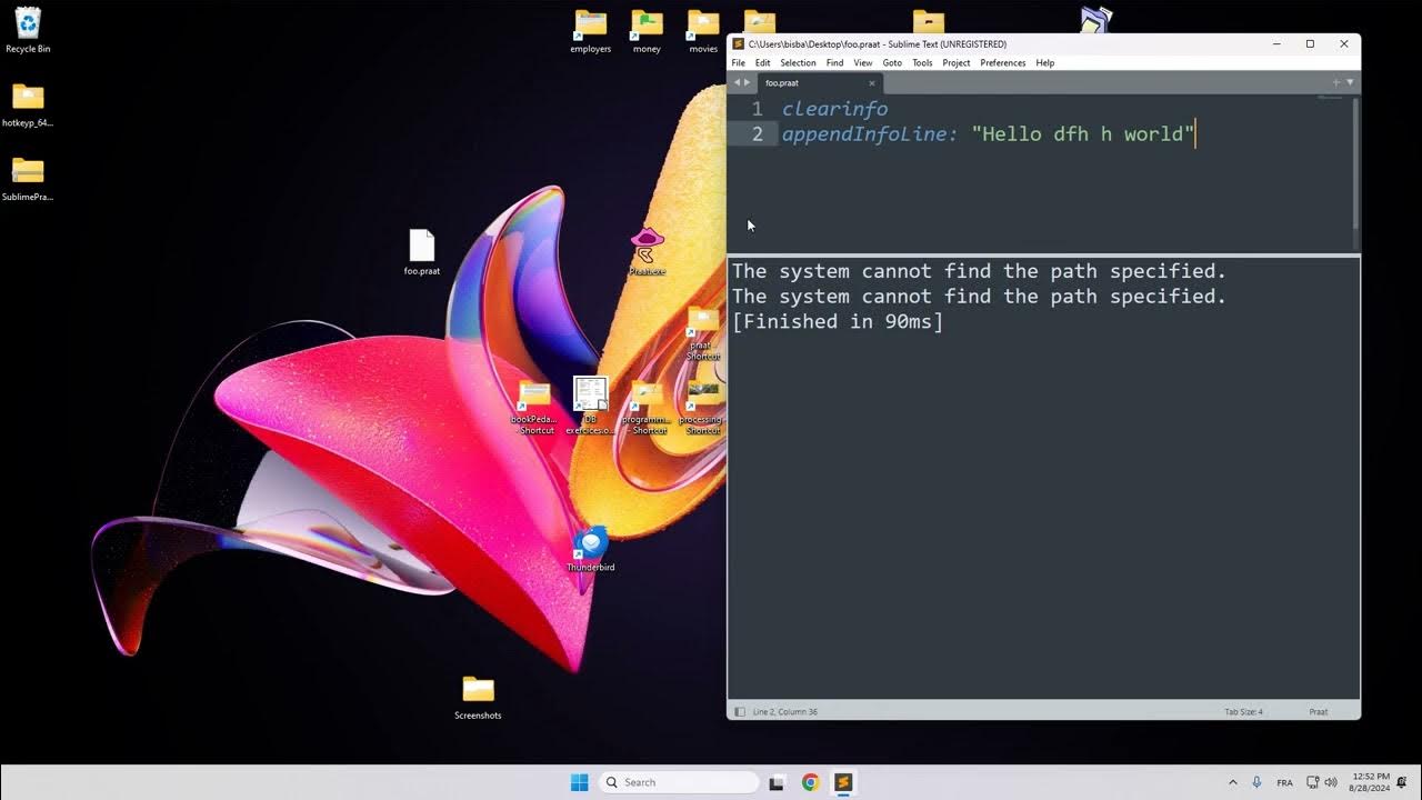 Installing the Sublime Text plugin for Praat - YouTube