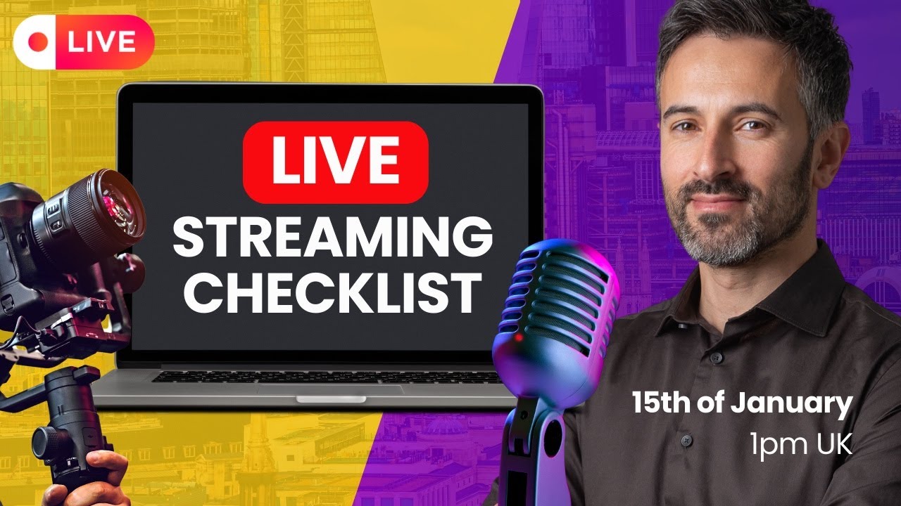 Must-Have Tools for your LIVE Streaming Events - YouTube