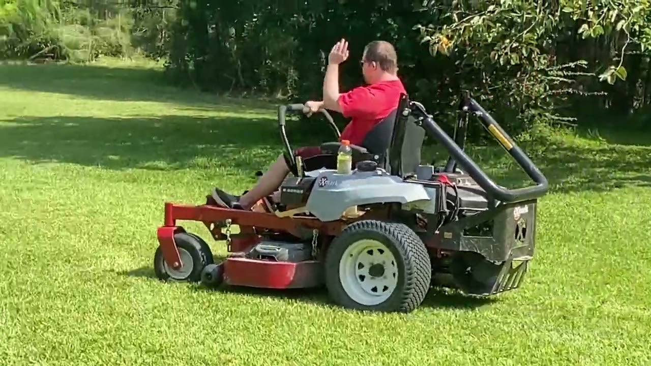 William on Zero Turn Mower Sept 2022 - YouTube
