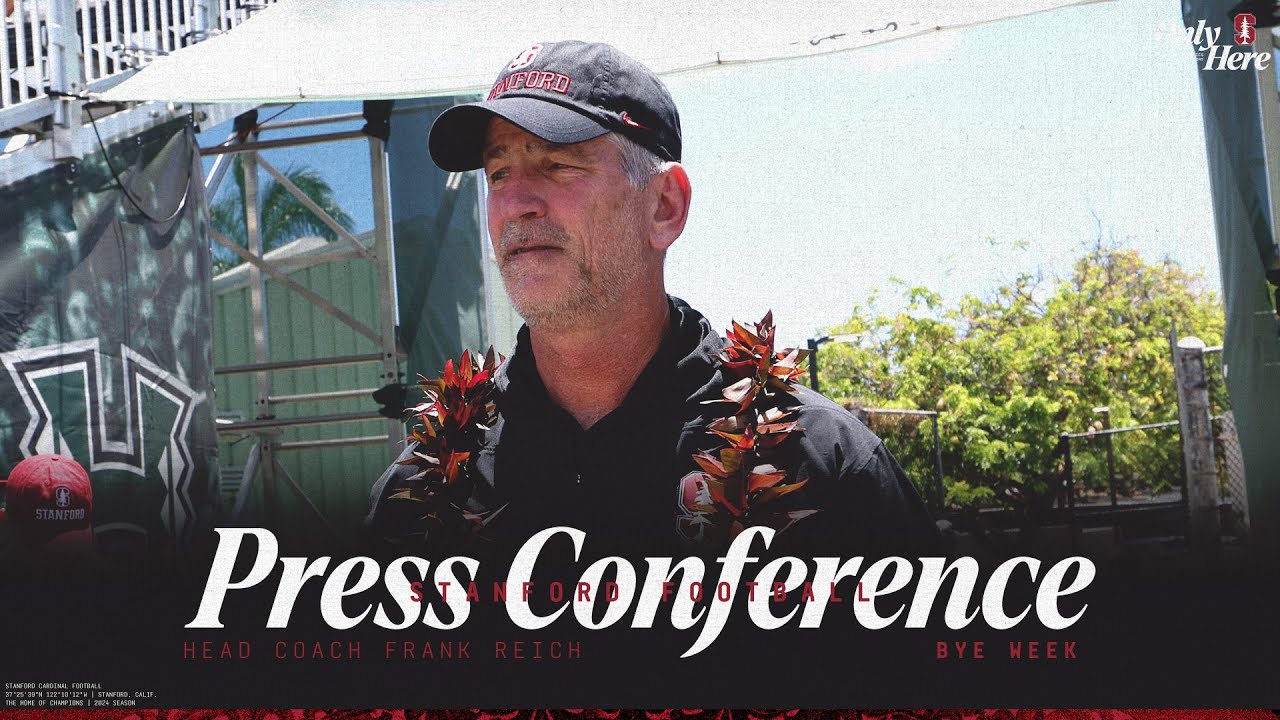 Stanford Football Weekly Press Conference | Bye Week #1 - YouTube