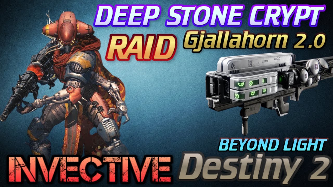 Eyes of Tomorrow EXOTIC Rocket Launcher DROP Destiny 2 Deep Stone Crypt ...