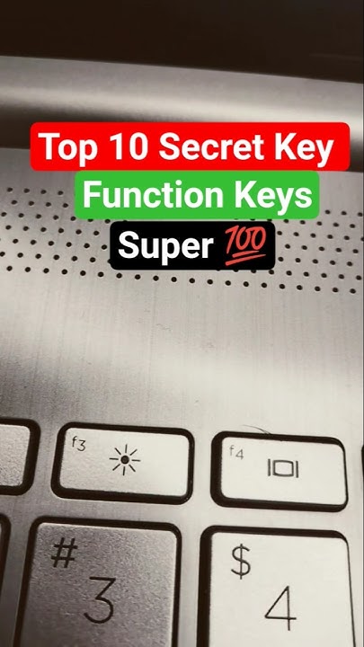 Top 10 Function Keys | Computer Tricks #computer #shorts - YouTube