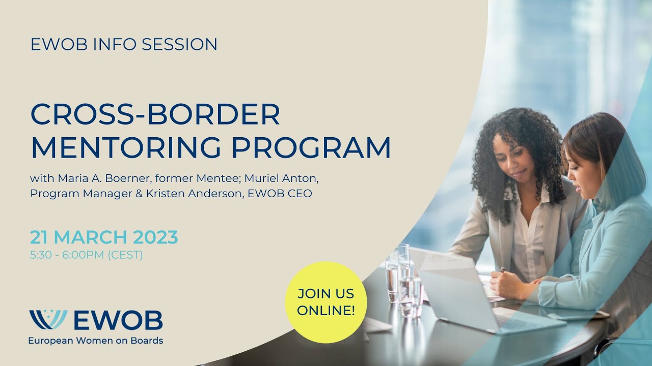Cross-Border Mentoring Program 2023 - Info session - YouTube