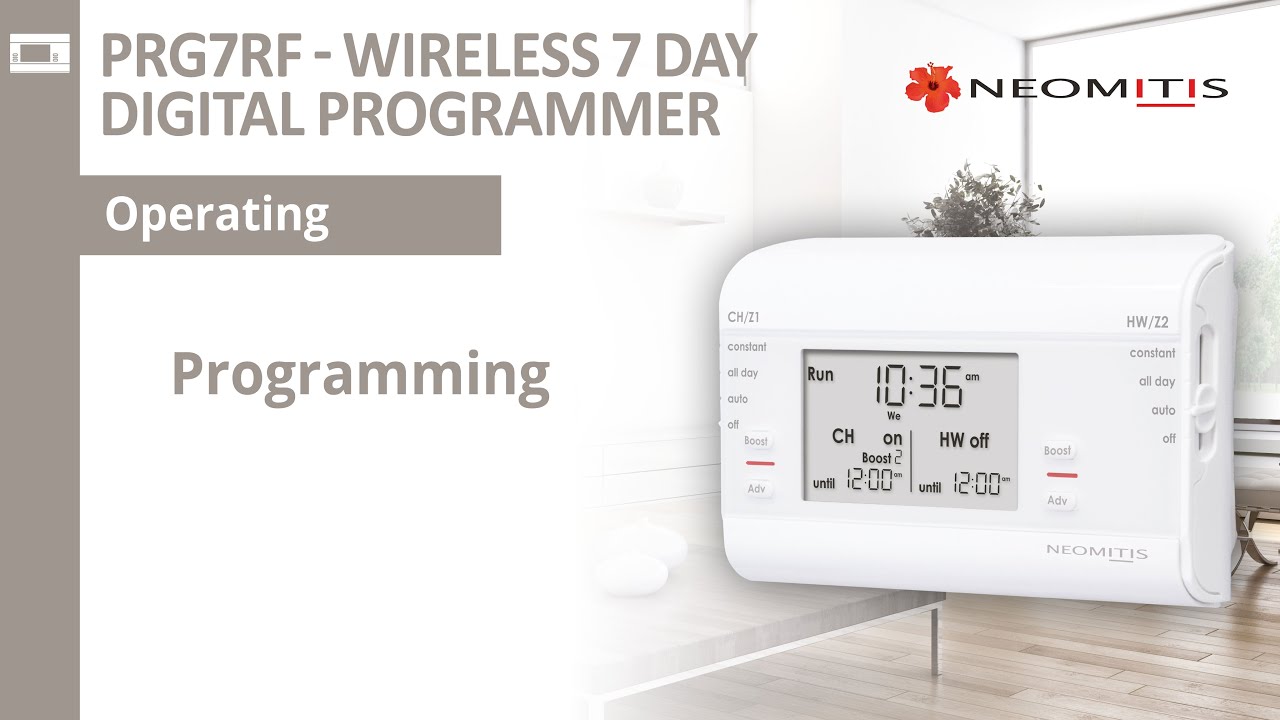 Programming - [Tutorials PRG7 RF digital programmer] - YouTube