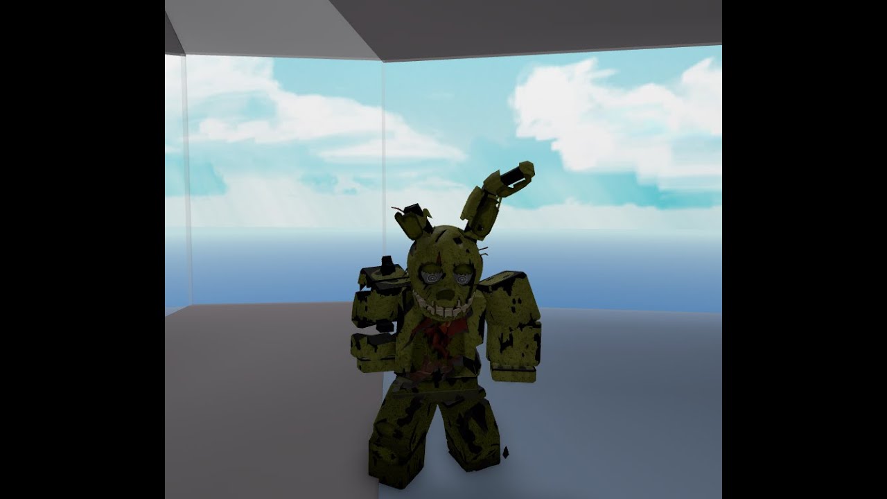 ROBLOX: How To Make A SpringTrap Avatar - YouTube