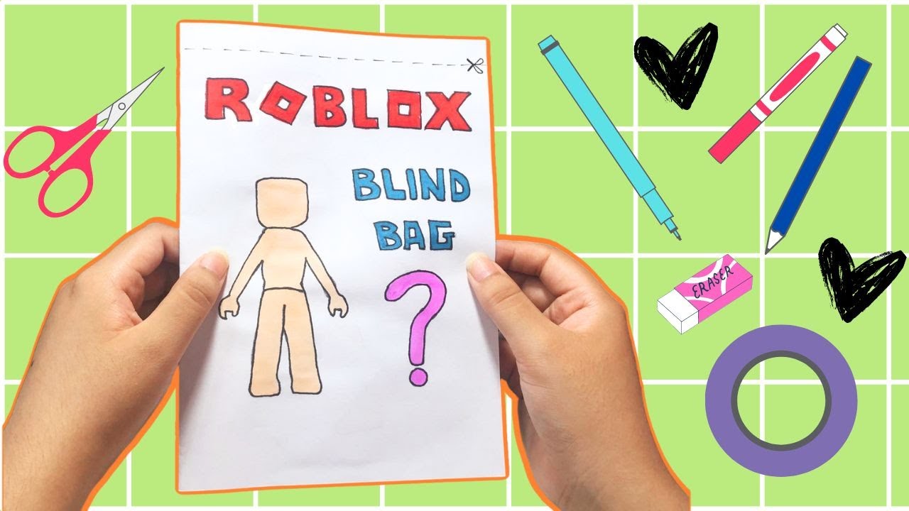 😍 ️ROBLOX OUTFIT BLIND BAG [PAPER DIY] 종이놀이😍 ️#roblox #papercraft # ...