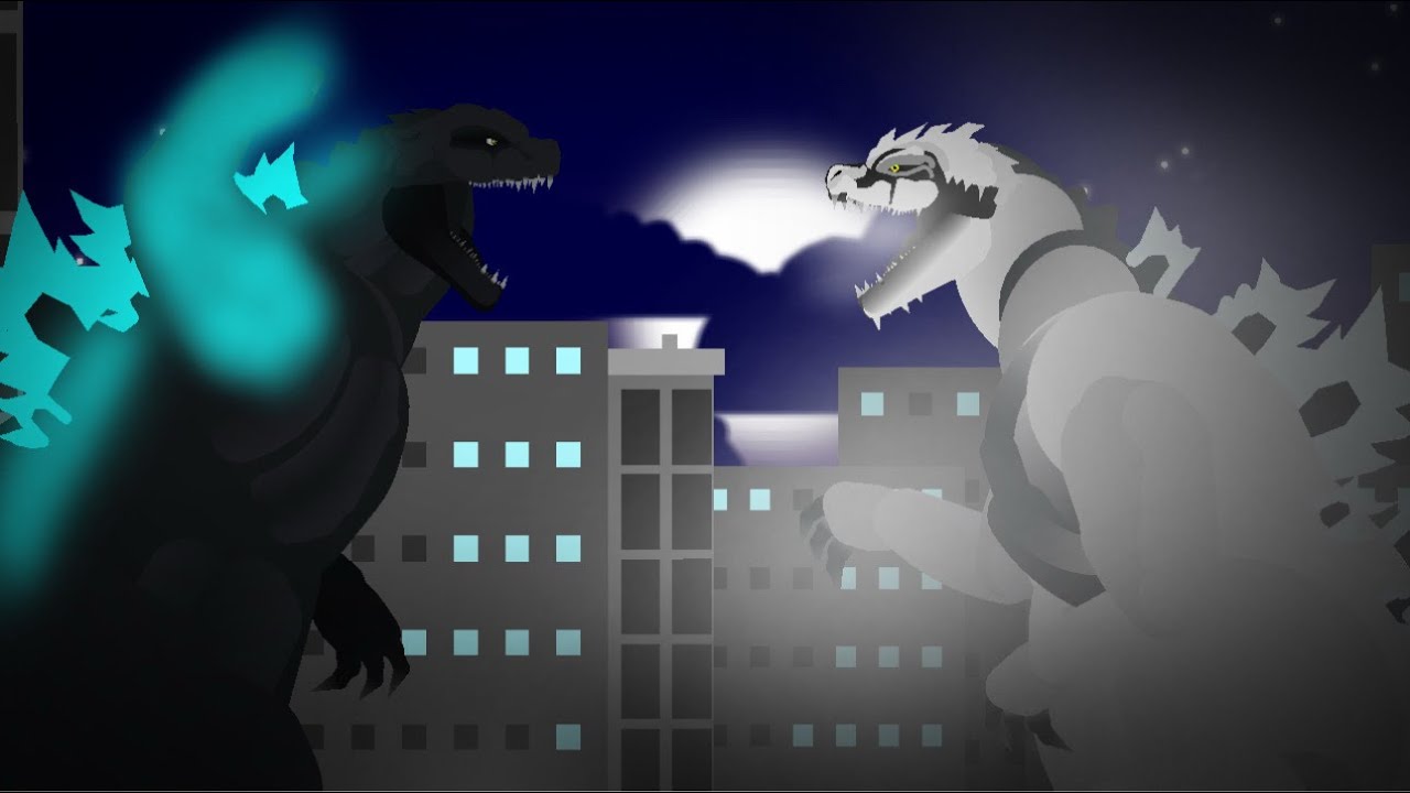 GEMSTONE GODZILLA VS SNOW GODZILLA |FAN ANIMATION| - YouTube