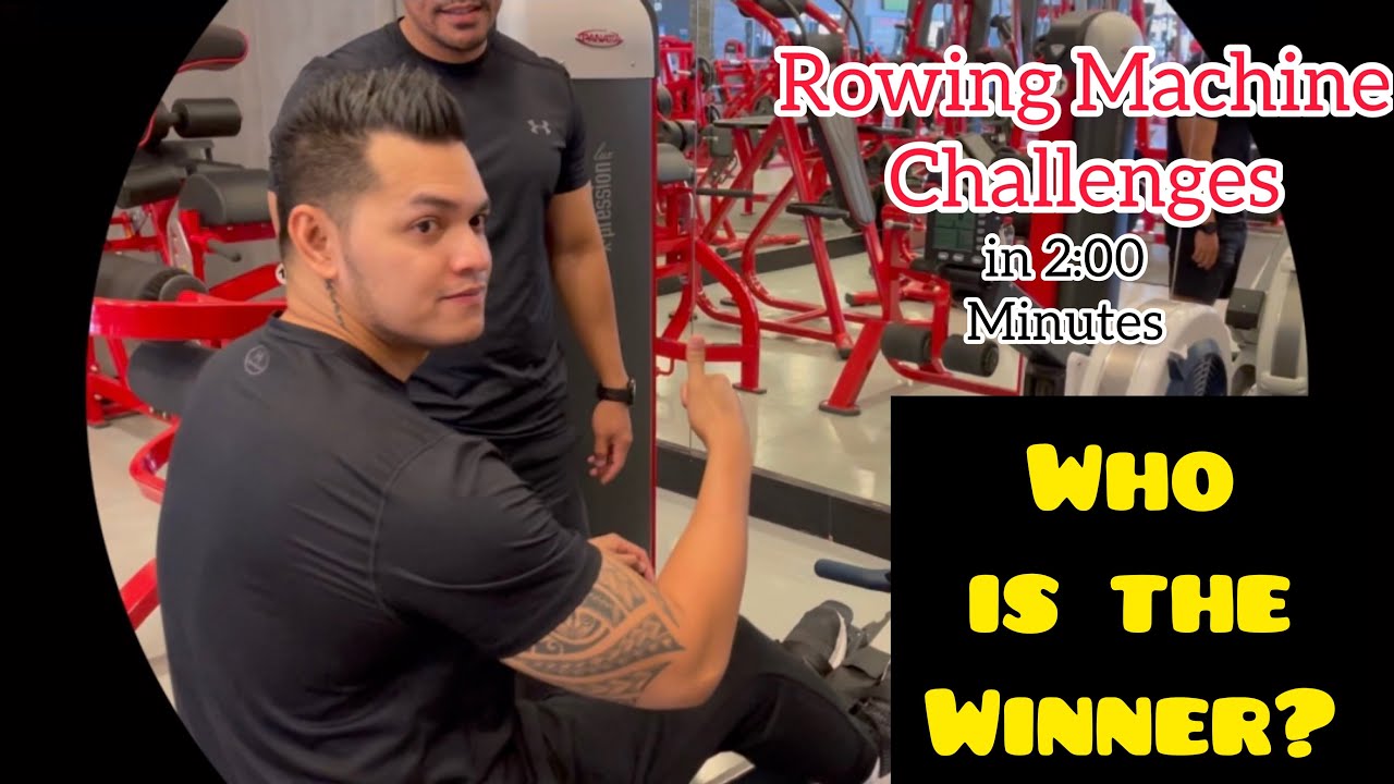 Rowing Machine | Challenge | Gym | Qatar - YouTube