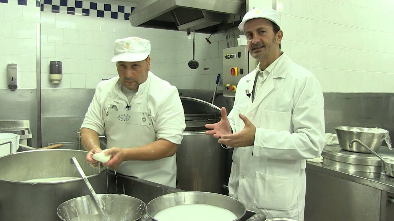 Around the world with Mr Gourmet: Burrata production process - YouTube