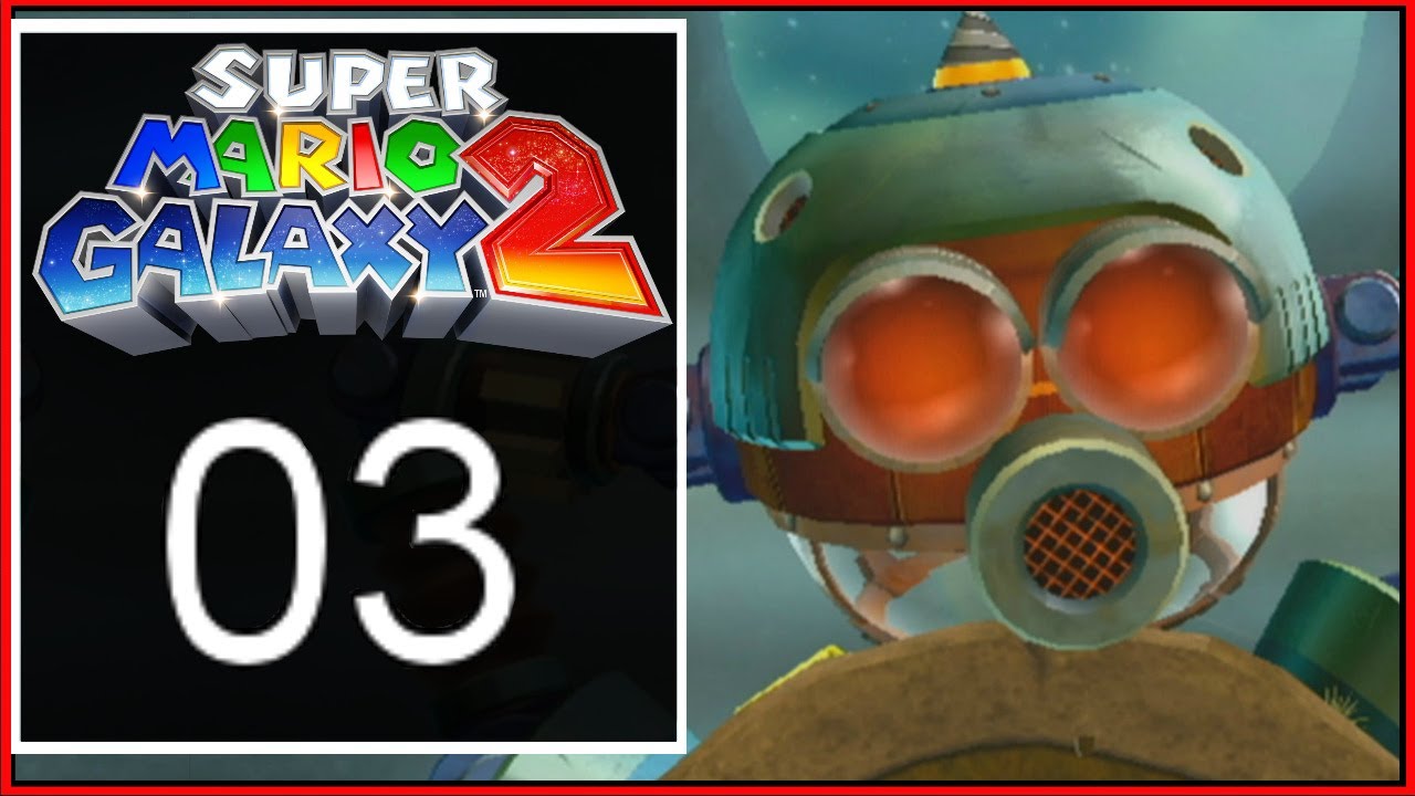 Super Mario Galaxy 2 100% Walkthrough - Episode 3 | "Spin Dig Galaxy ...