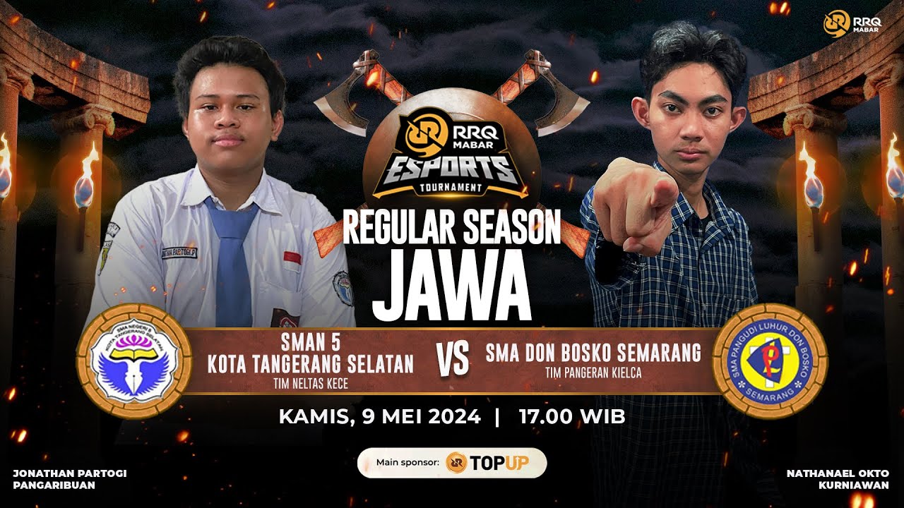 SMAN 5 KOTA TANGERANG SELATAN vs SMA DON BOSKO SEMARANG [RRQ MABAR ...