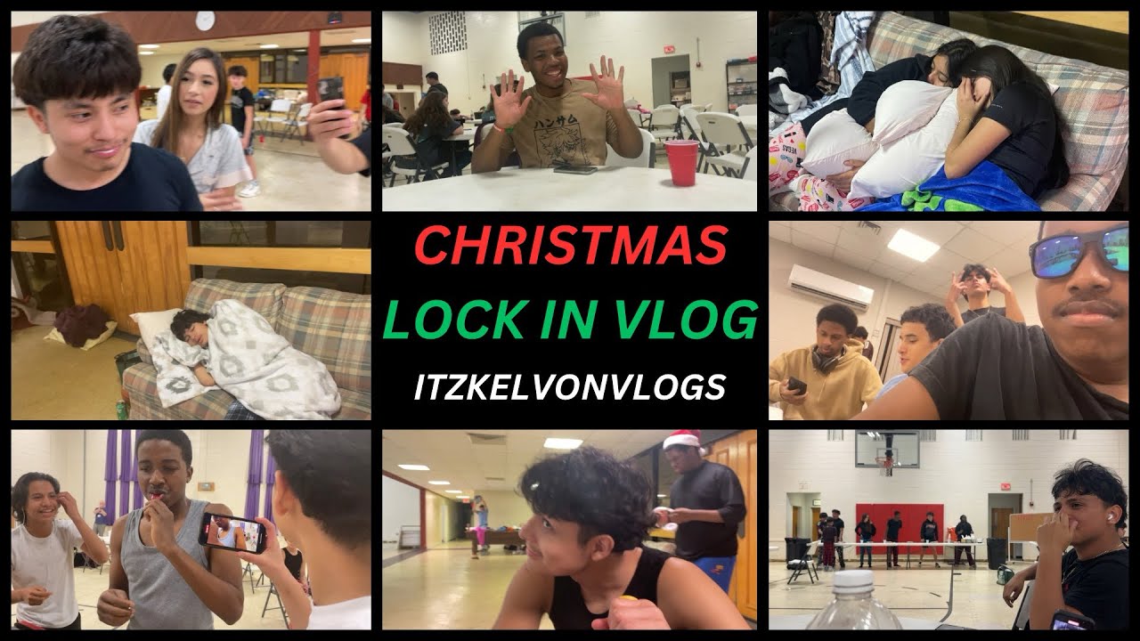 CHRISTMAS LOCK IN VLOG!!! |GAMES, FOOD, FUNNY MOMENTS, AND MORE ...