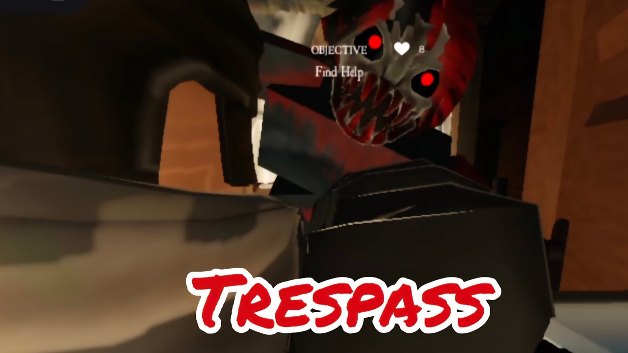 This is a scary game on Roblox (Trespass) (Act 1, Sequence 1)|Funny ...
