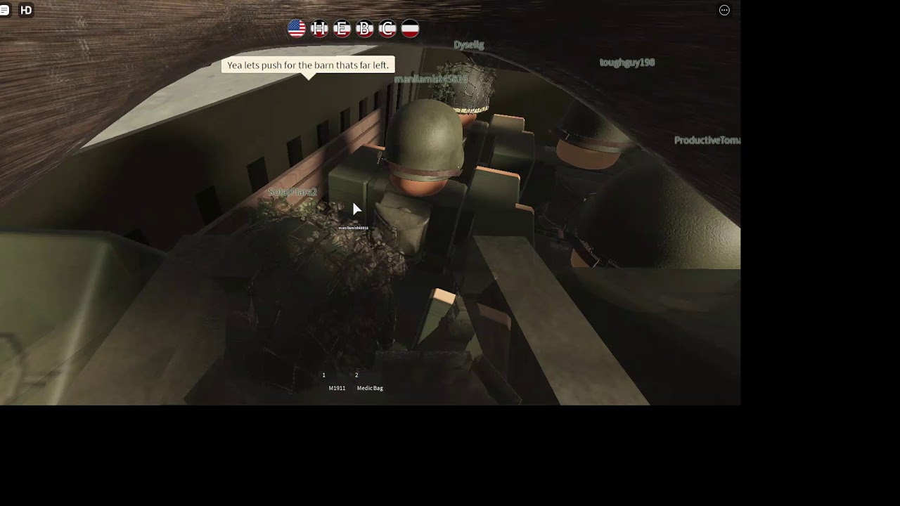 Storming The Normandy Beaches In Roblox - YouTube
