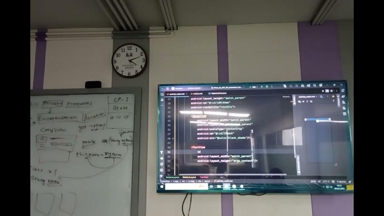 Mobile App Development | Lecture - 21| CSE | RBS | University of Scholars - YouTube