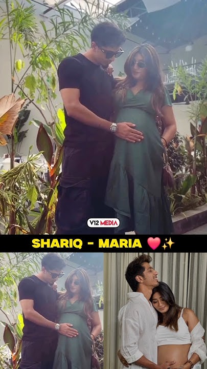 🎉 சீக்கிரமே எங்க பாப்பாவோட வரோம் 😍 ️🤰 Shariq - Maria Cute Moments 🥰 #couple #love #pregnancy # ...