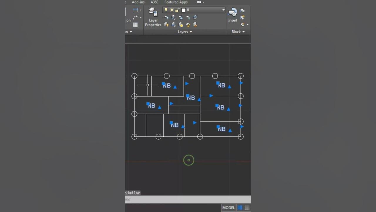 Select Similar Objects In One Click Autocad Trick Youtube