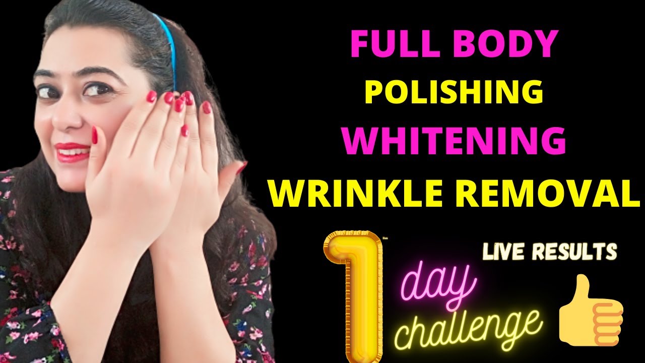 1 Day Instant Hands Feet Whitening Wrinkle Removal Challenge get Super ...