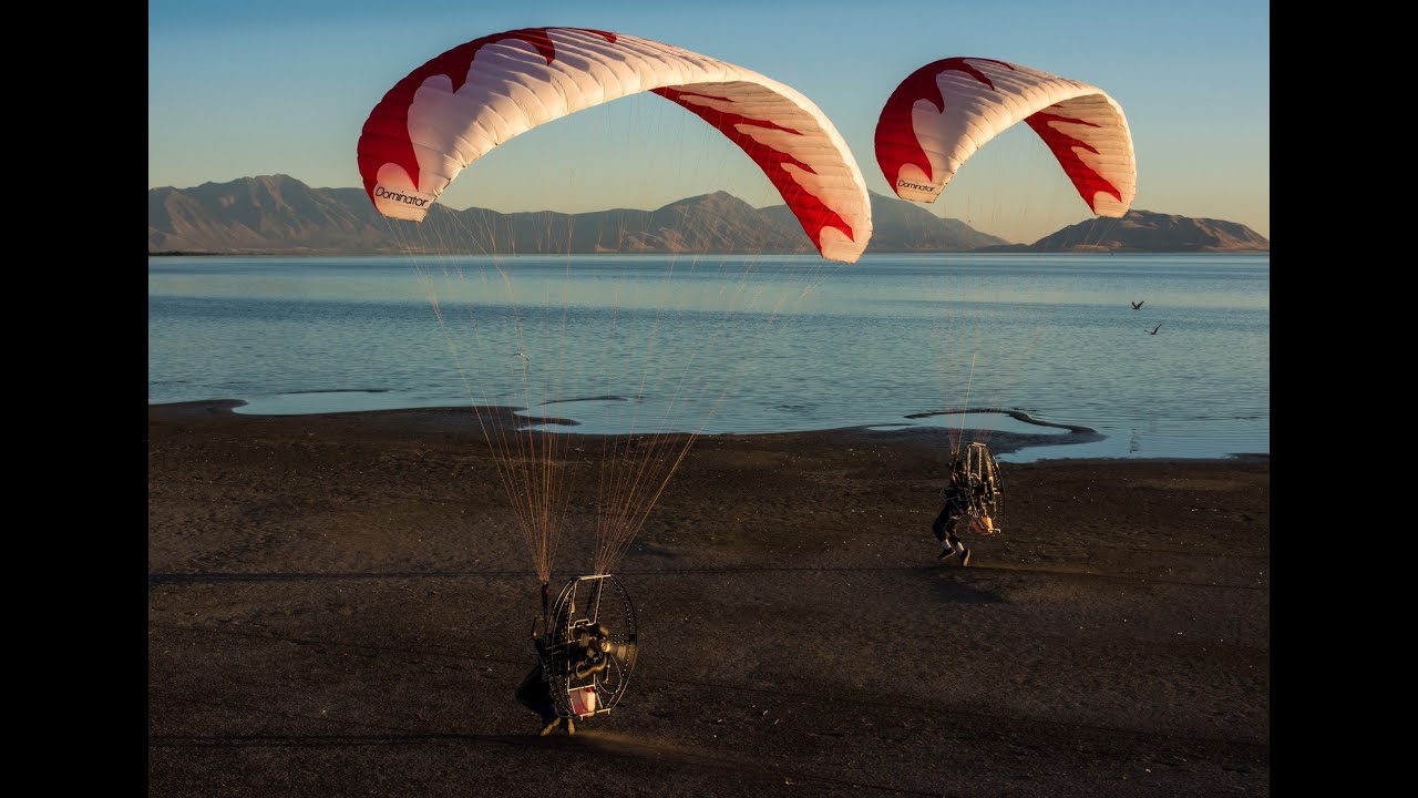 Paramotor Dual Foot Drag!! Powered Paragliding SUPER Kids Seriously ...