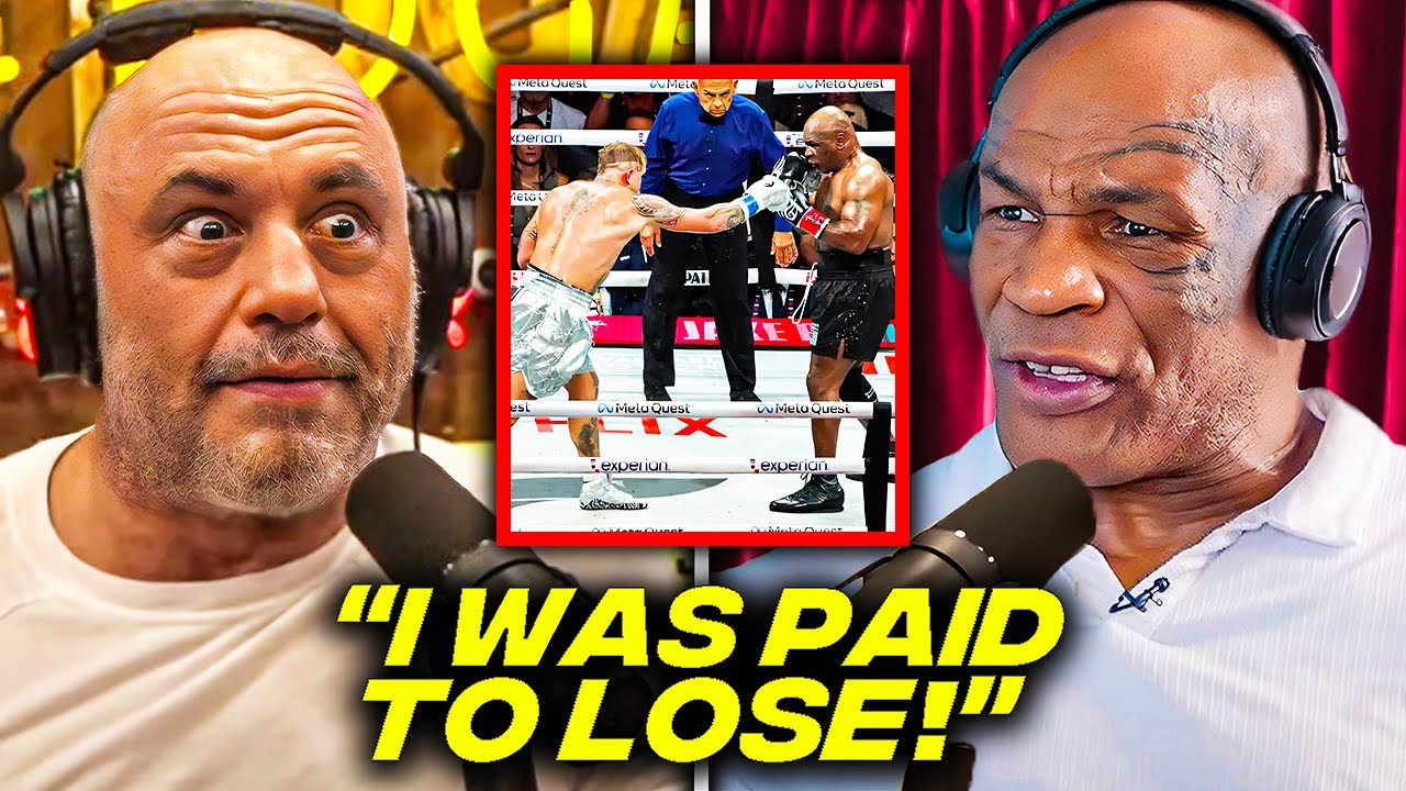 Mike Tyson OPENS UP On Jake Paul LOSS On Joe Rogan Podcast - YouTube