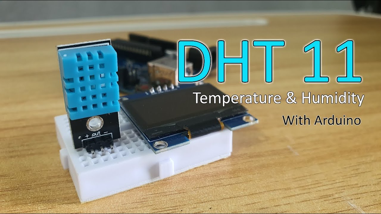 DHT11 Temperature & Humidity Sensor with Arduino - YouTube