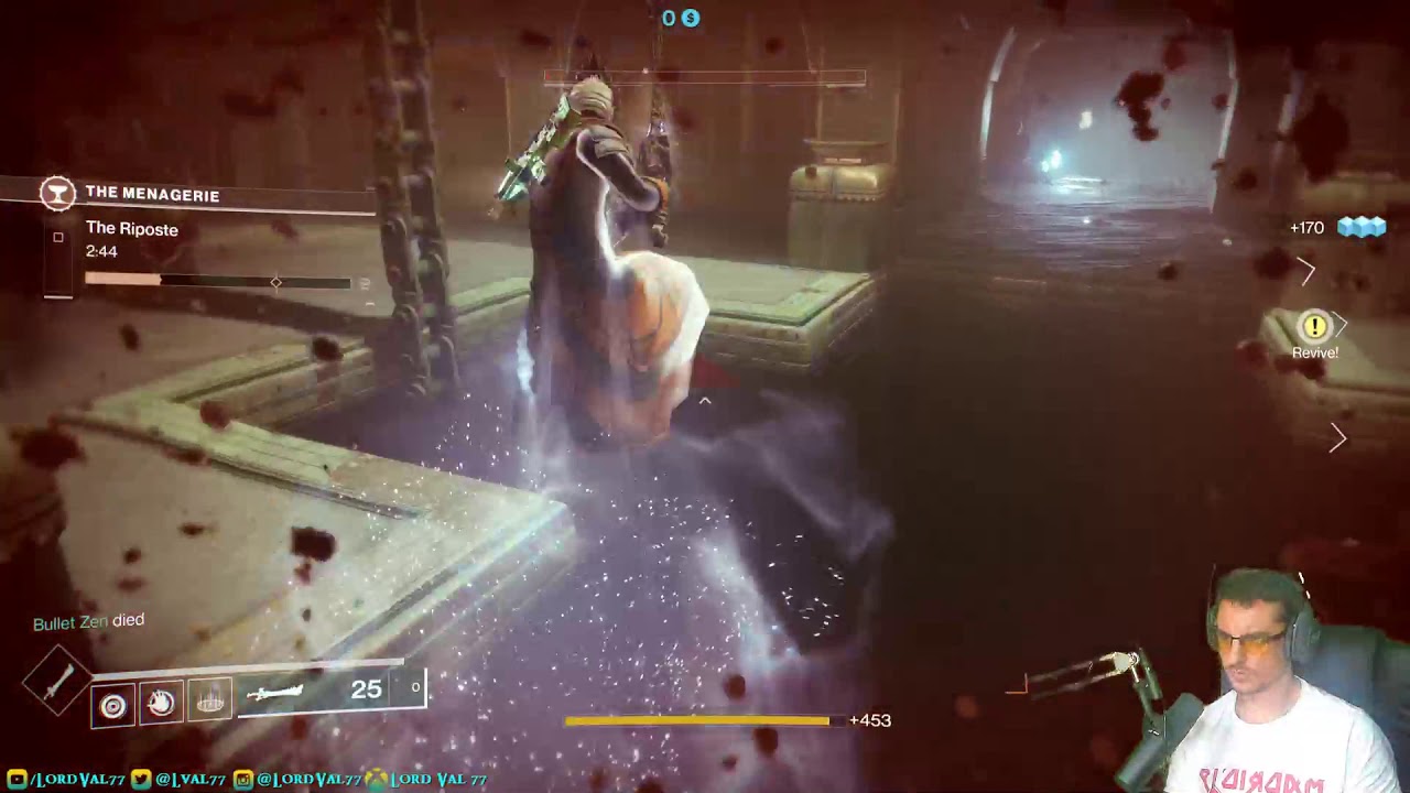 D2 menagerie run sniper reward - YouTube