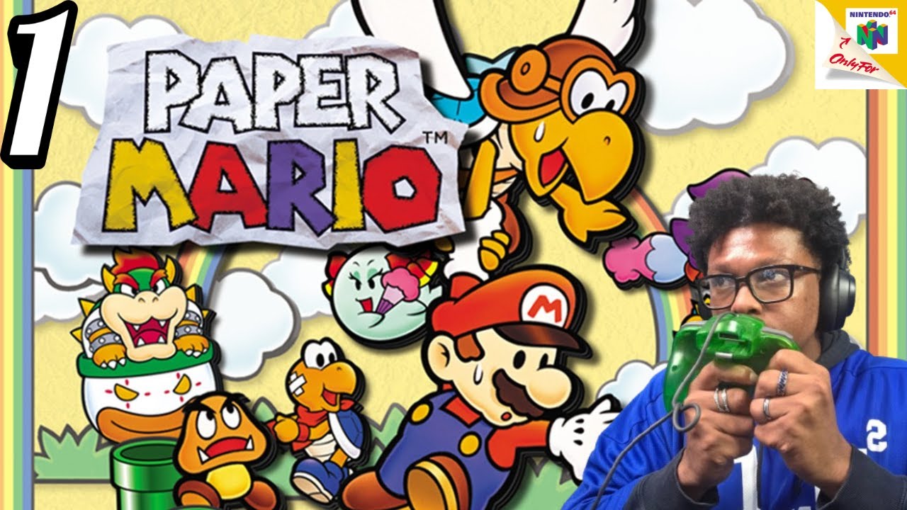 Starting The Journey! | Paper Mario (N64) Prologue (#1) - YouTube